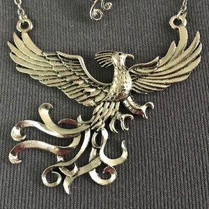 Hand Crafted | Jewelry | Rising Phoenix Silver Handmade 3layer ...